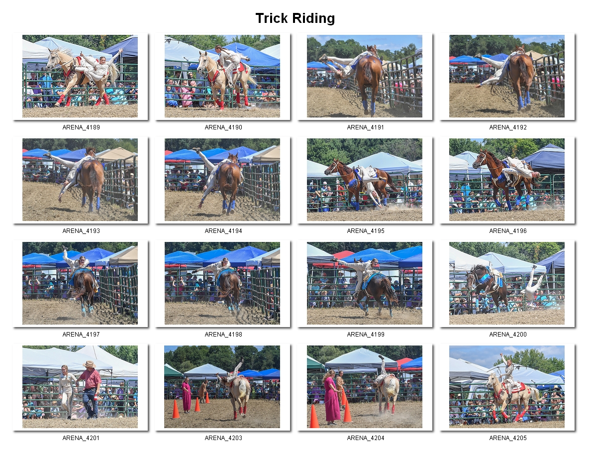 Trick Riding Photos